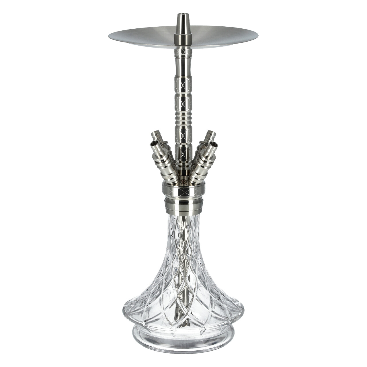 Mata Leon MLS783 Evo Edelstahl Shisha, 45 cm
