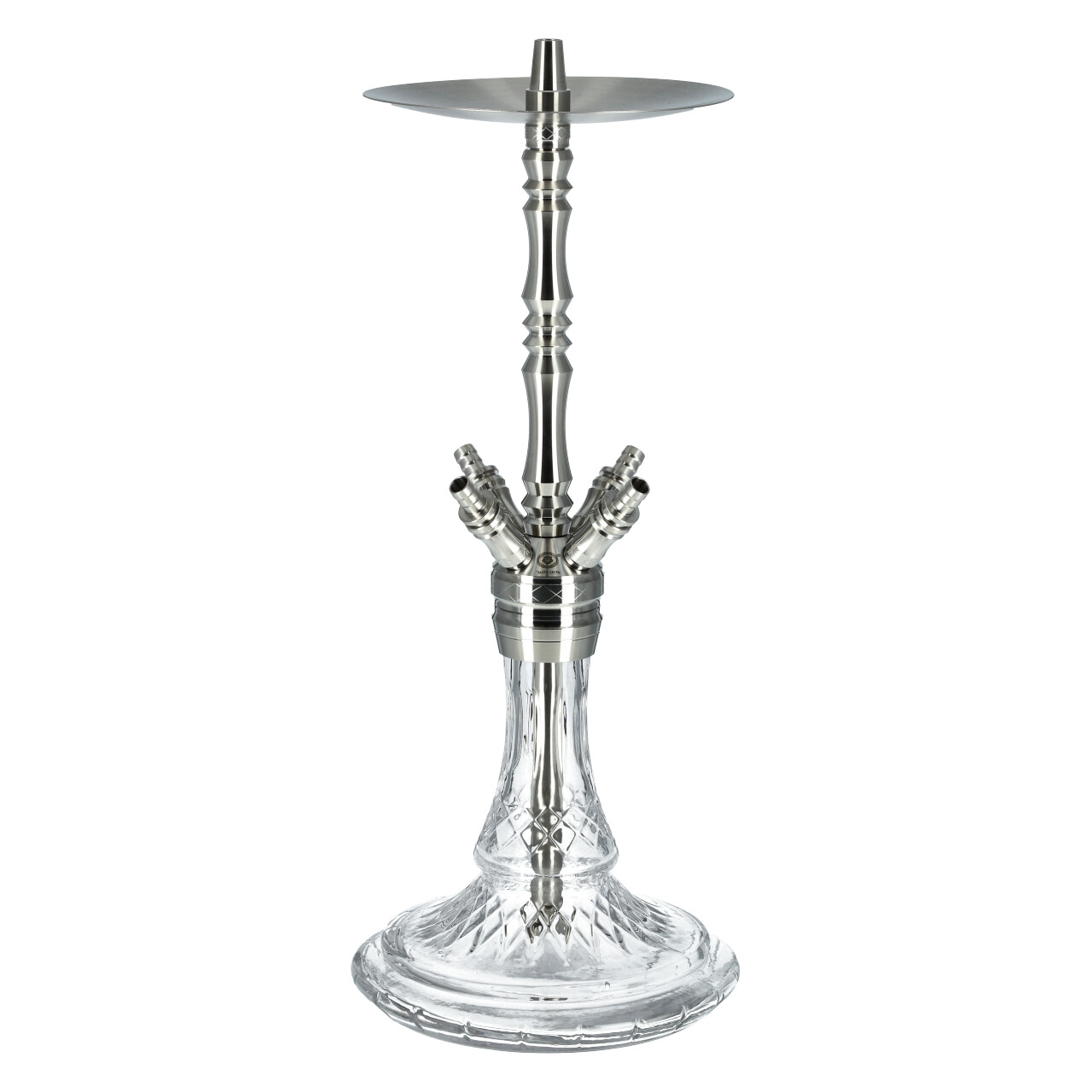 Mata Leon MLS792 Sokra Edelstahl Shisha, 53 cm hoch