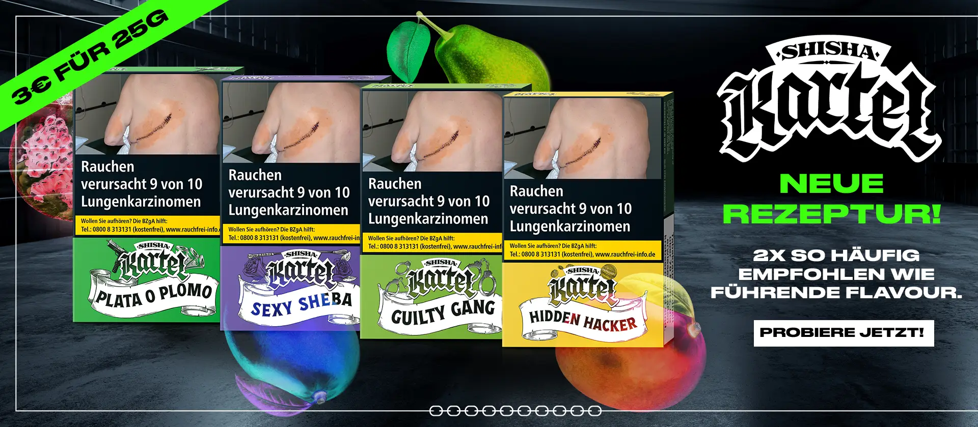 Shisha | Wasserpfeife | Tabak | Vapes | Liquid | Zubehör