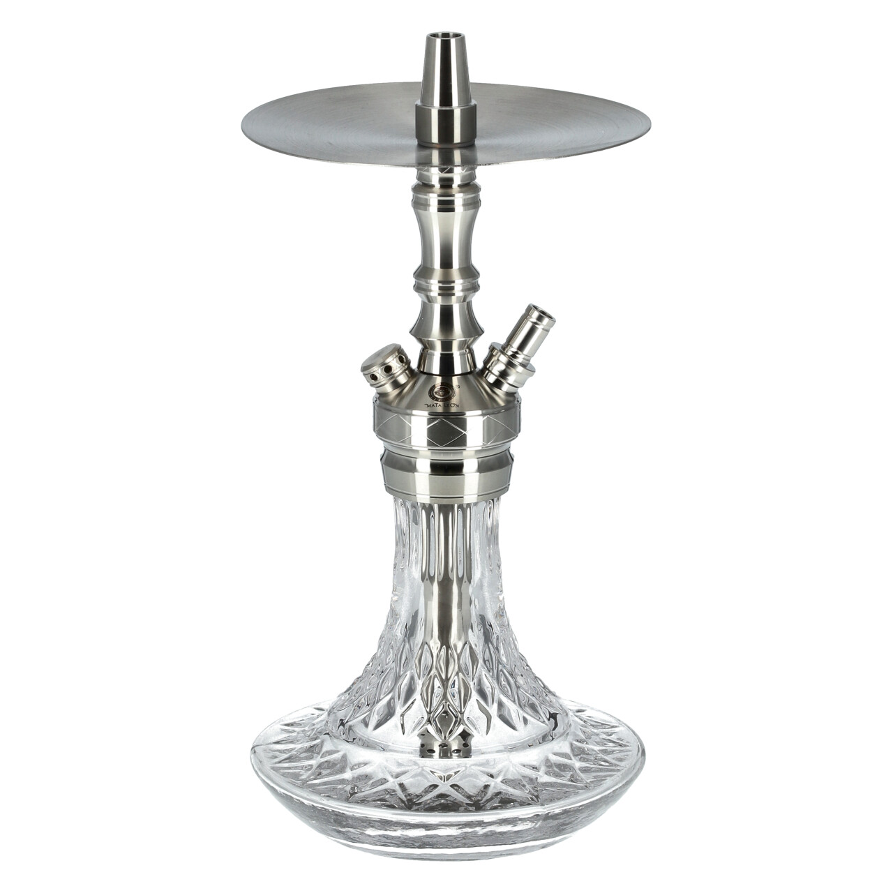 Mata Leon MLS761 Hora Edelstahl Shisha, 32 cm hoch