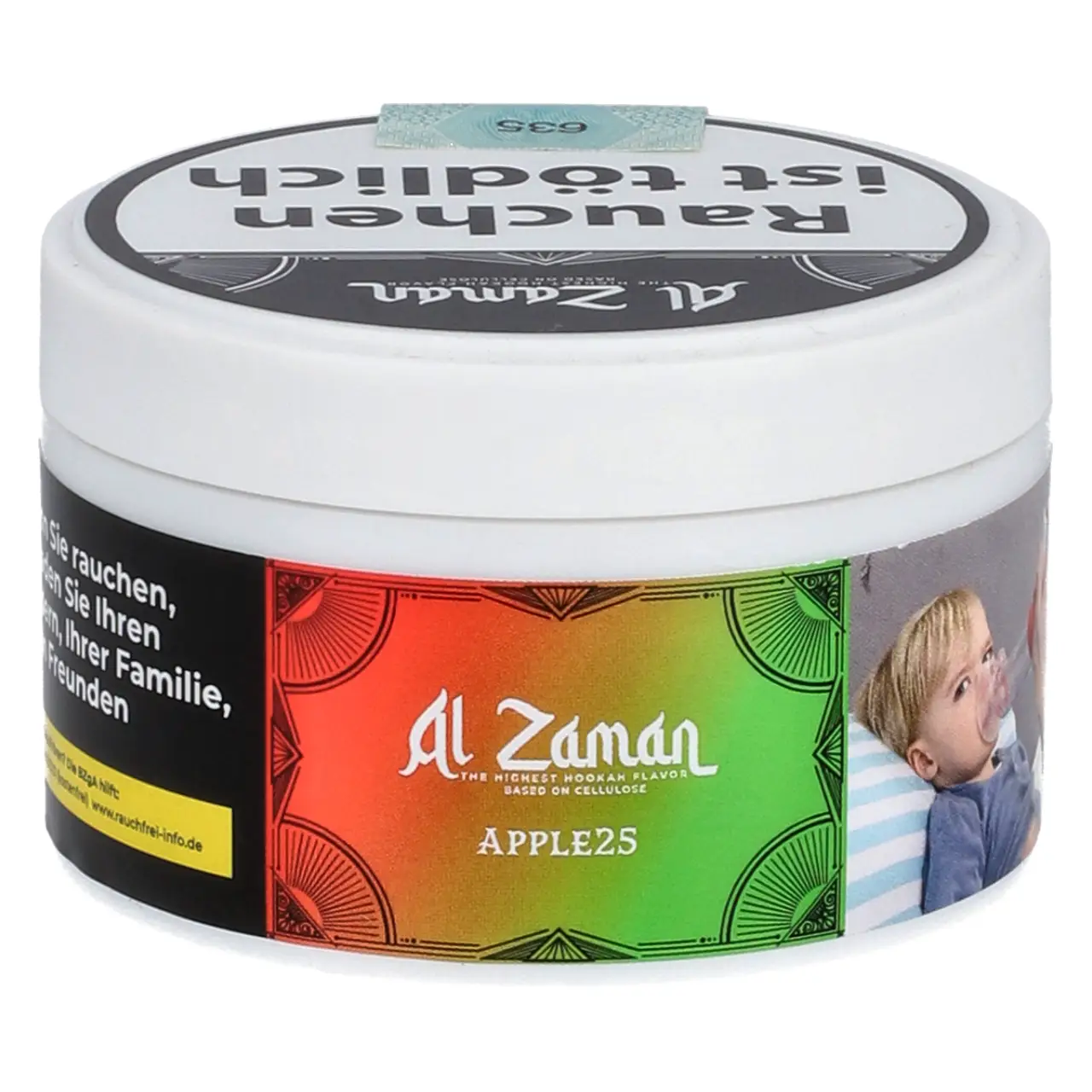 Al Zaman Doppelapfel (Apple2s) Shisha Tabak | ohne Nikotin