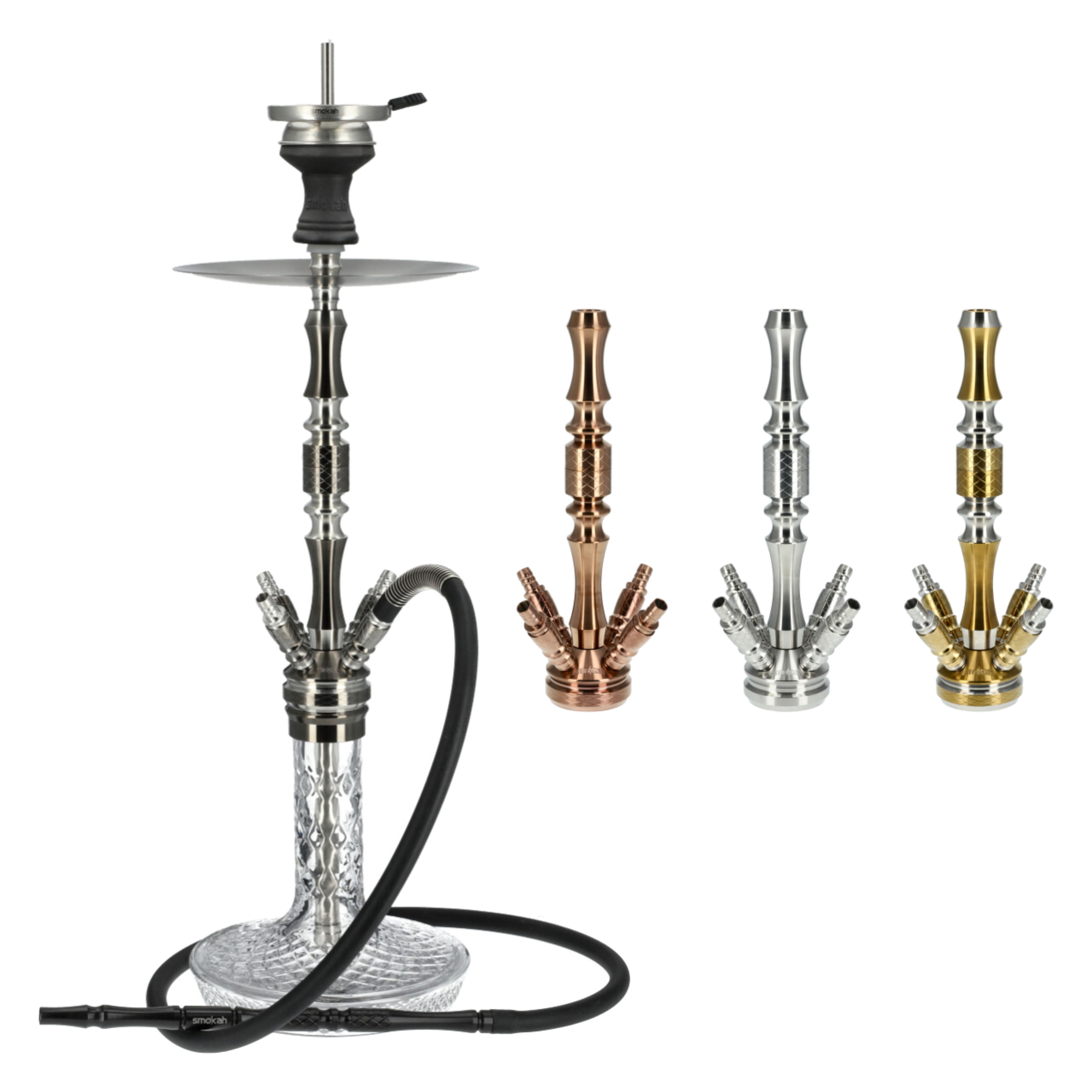 Smokah Marina Edelstahl Shisha Komplett-Set günstig kaufen
